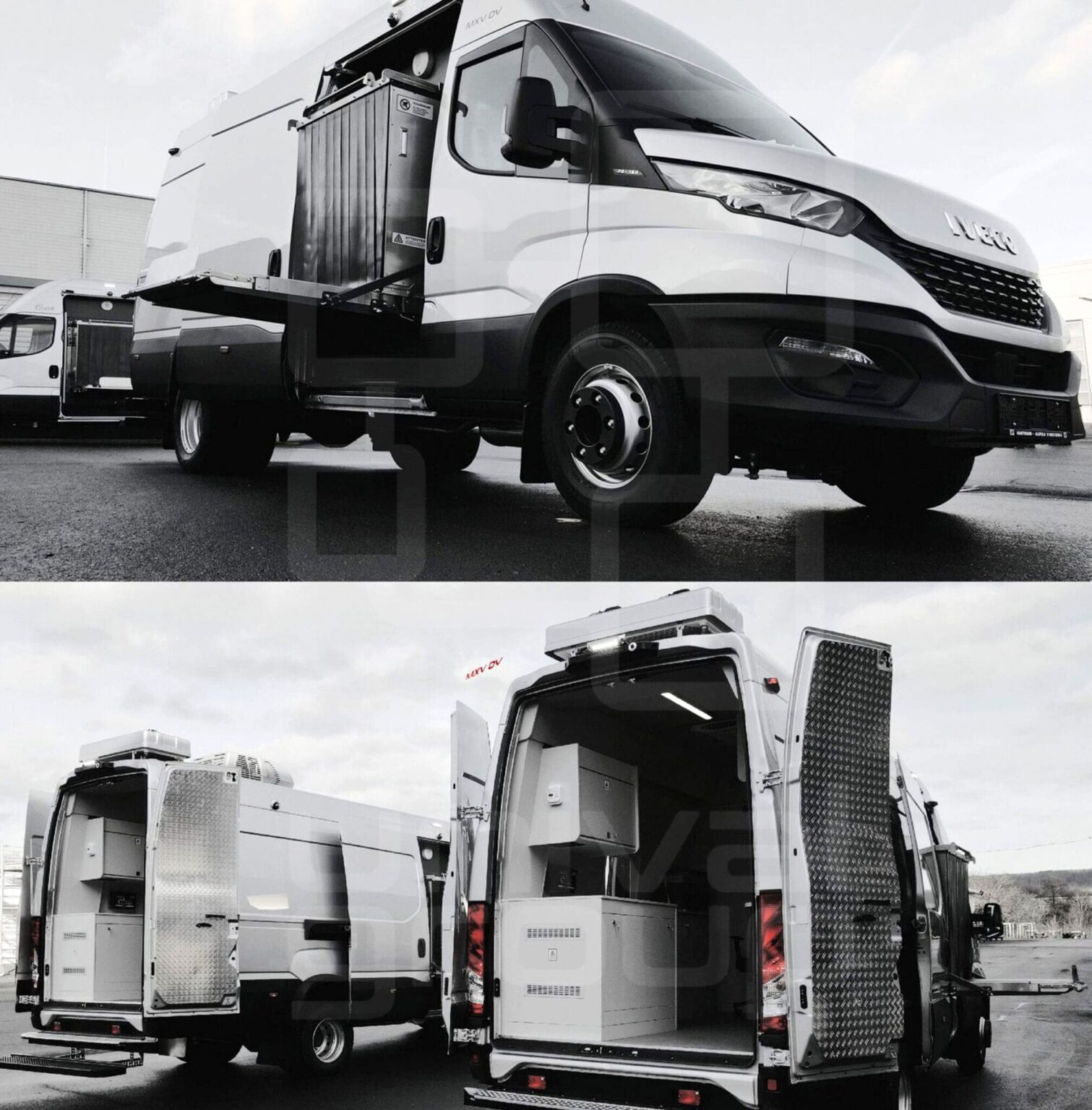 MXV DV | MODULAR X-RAY VAN [DUAL-VIEW] - unival group